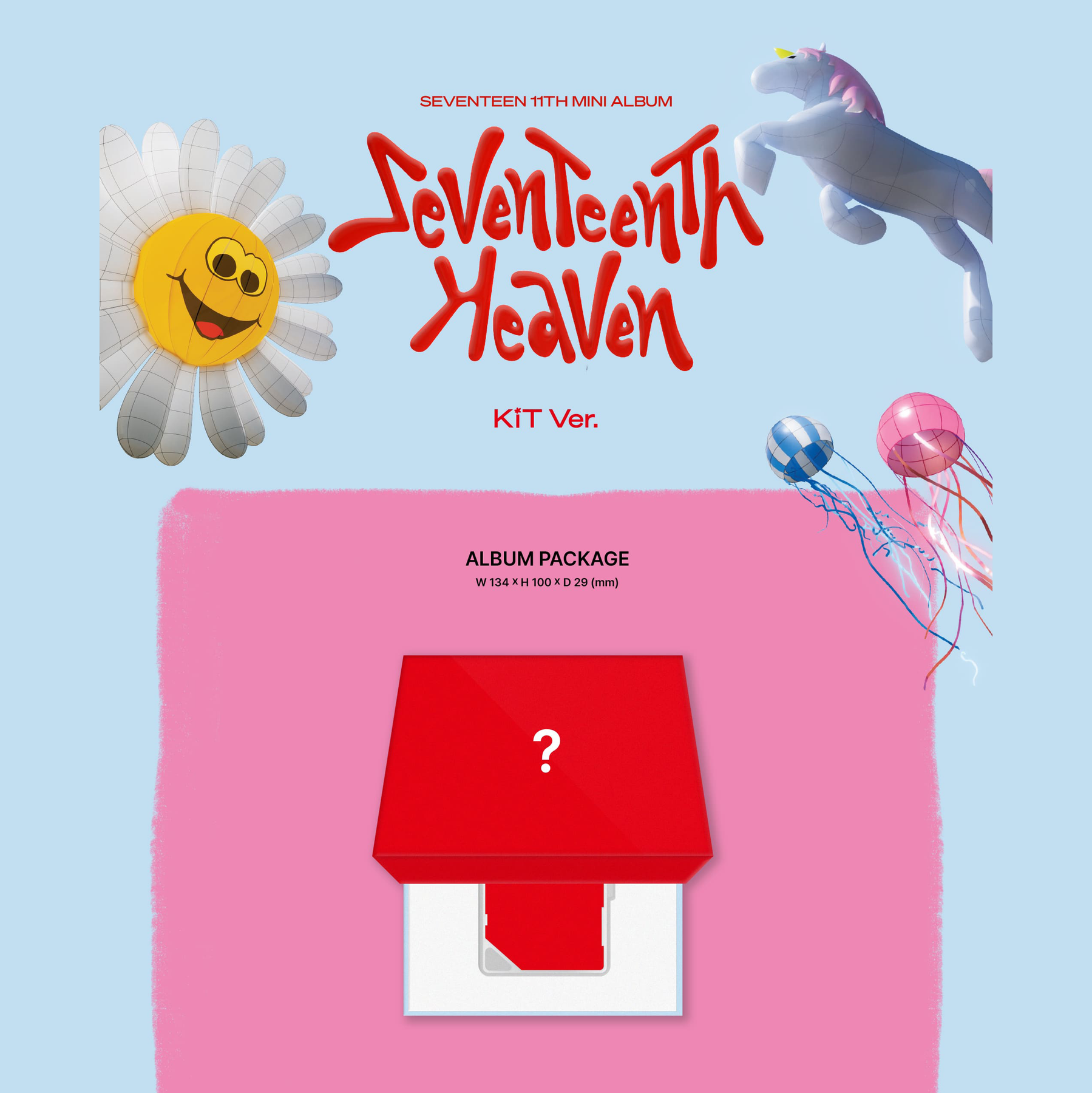 SEVENTEEN 11th Mini Album Seventeenth Heaven KiT Version seventeen-11th-mini-album-seventeenth-heaven-kit-version