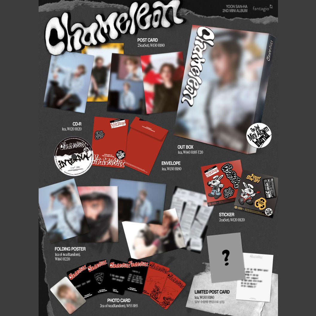 YOON SANHA (ASTRO) - 2nd Mini Album - CHAMELEON – SarangHello LLC