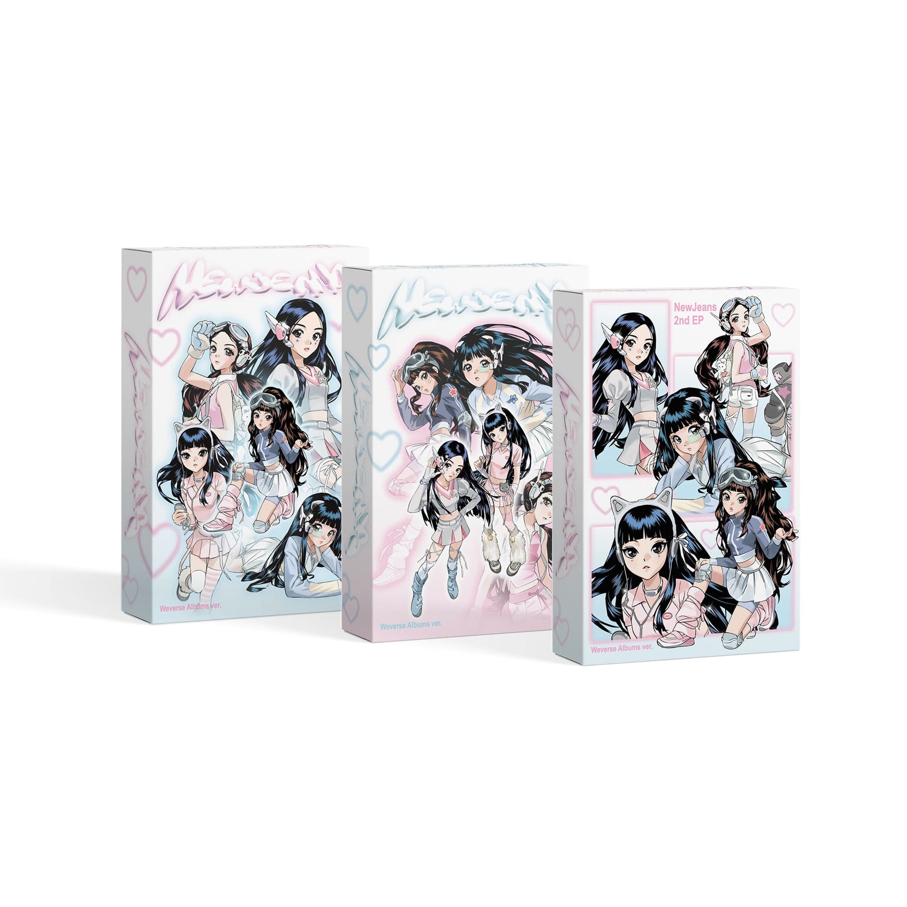 NEWJEANS 2nd EP Album GET UP WEVERSE ALBUMS Version SarangHello newjeans-2nd-ep-album-get-up-weverse-albums-version-saranghello