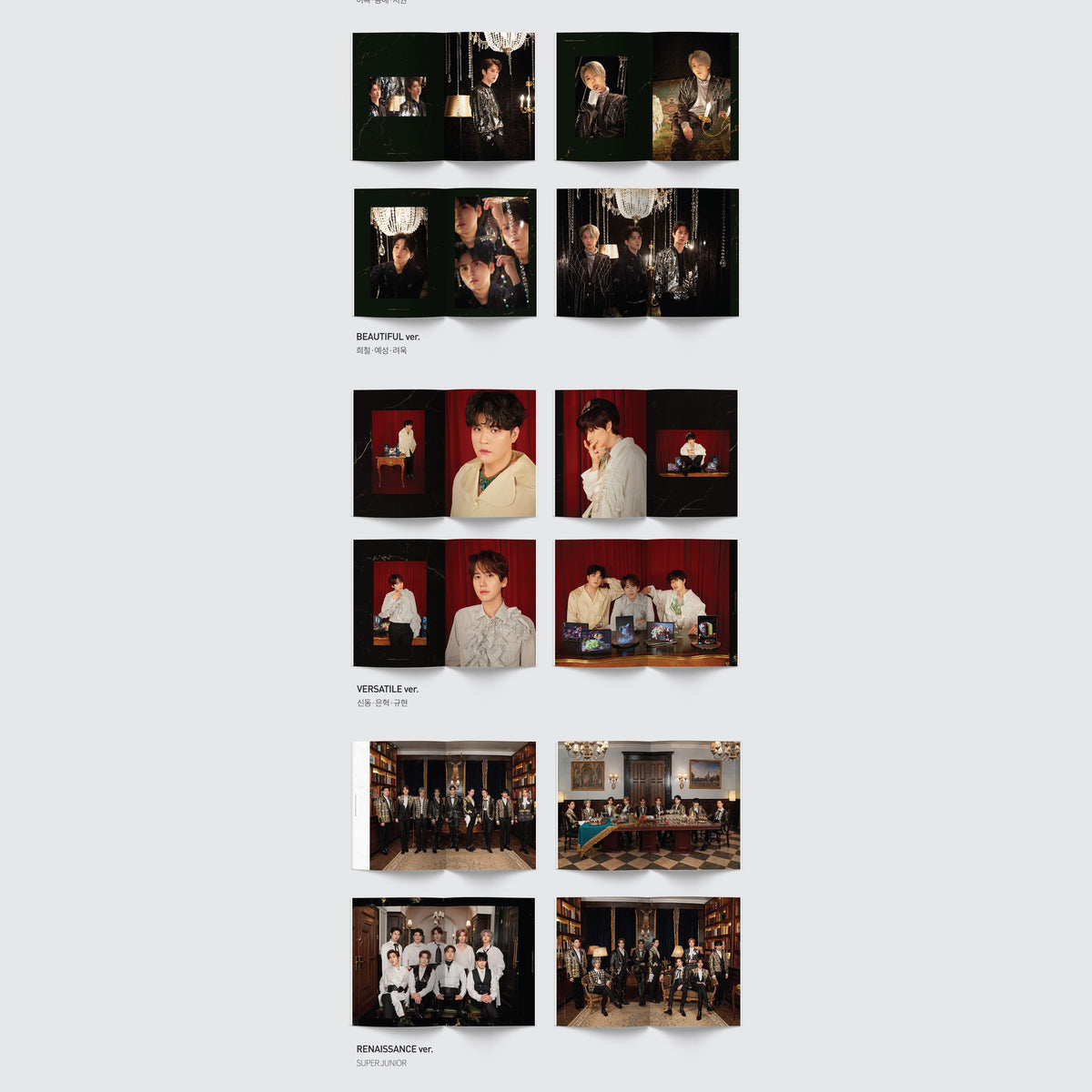 SUPER JUNIOR - 10th Album - The Renaissance - Renaissance Version ...